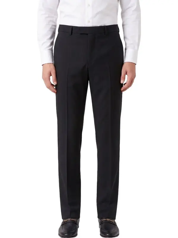 Valentino Garavani Tailored Wide-leg Trousers - Black