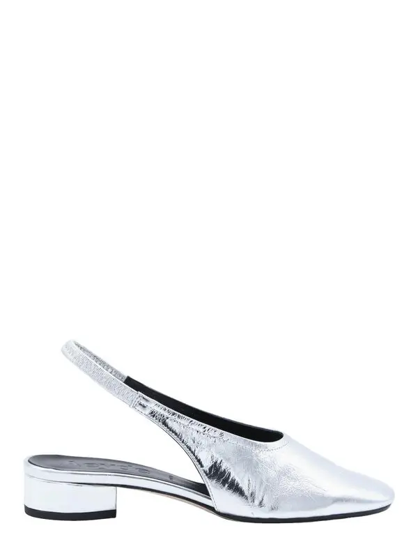 AeydĒ Slingback Pumps - Silver