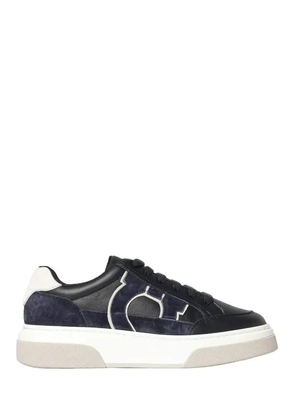 FERRAGAMO Low Top Sneakers - Blue