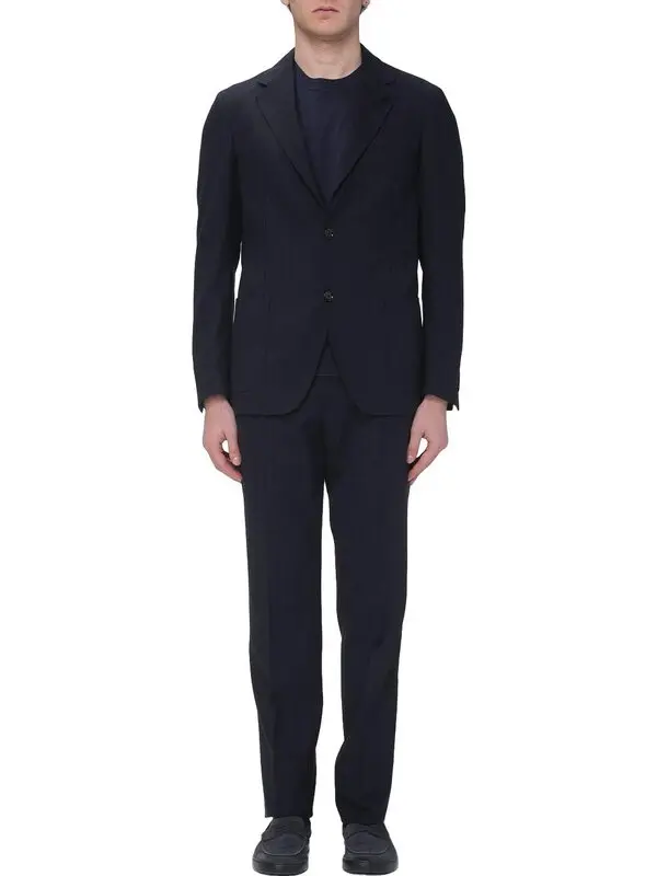 LARDINI Virgin Wool Dress - Blue
