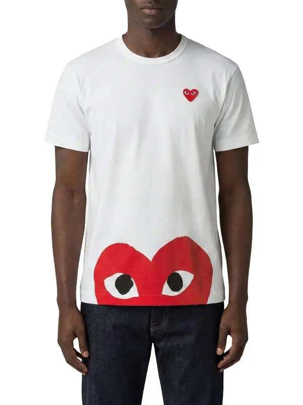Play Comme Des Garcon T-shirt - White