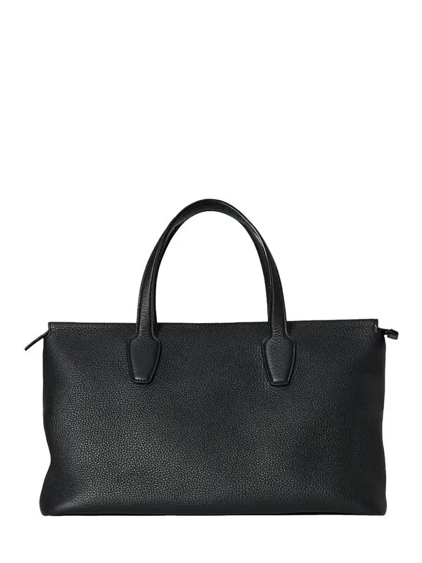 THE ROW Marcel Top Handle Bag - Black