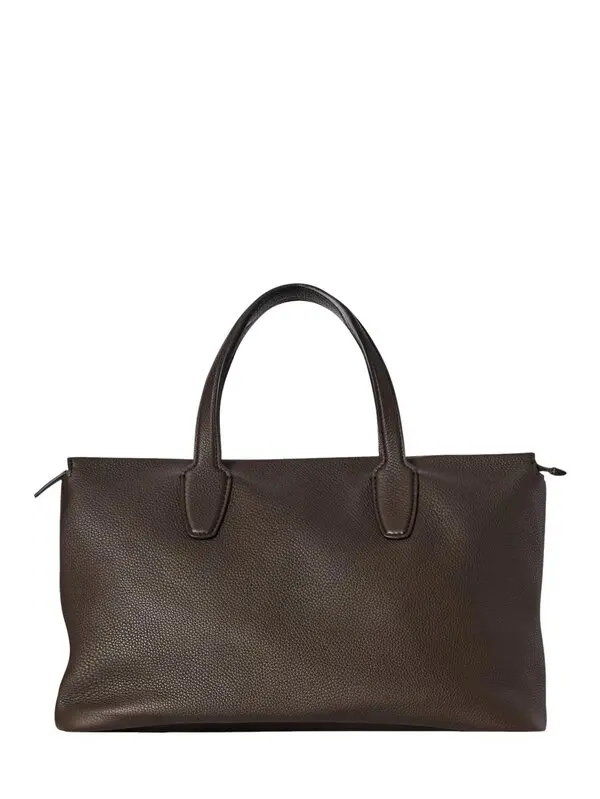 THE ROW Marcel Top Handle Bag - Walnut Shadow