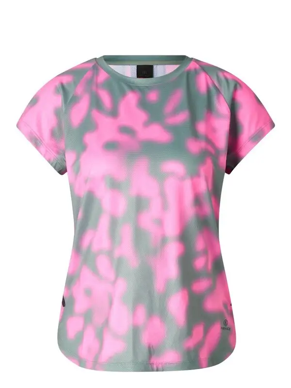 Bogner Functional Short-sleeved Top - Eucalyptus/pink