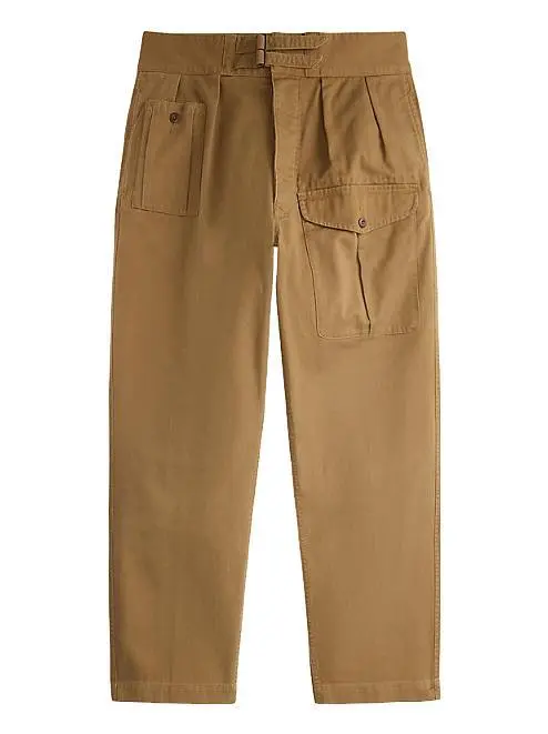 Polo Ralph Lauren Relaxed-fit Cotton-twill Trousers - Sandsurf