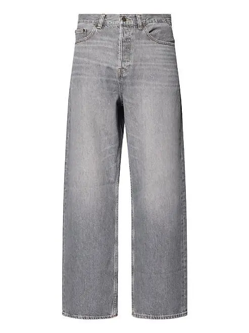 FRAME Baggy Wide-leg Denim Jeans - Ironclad