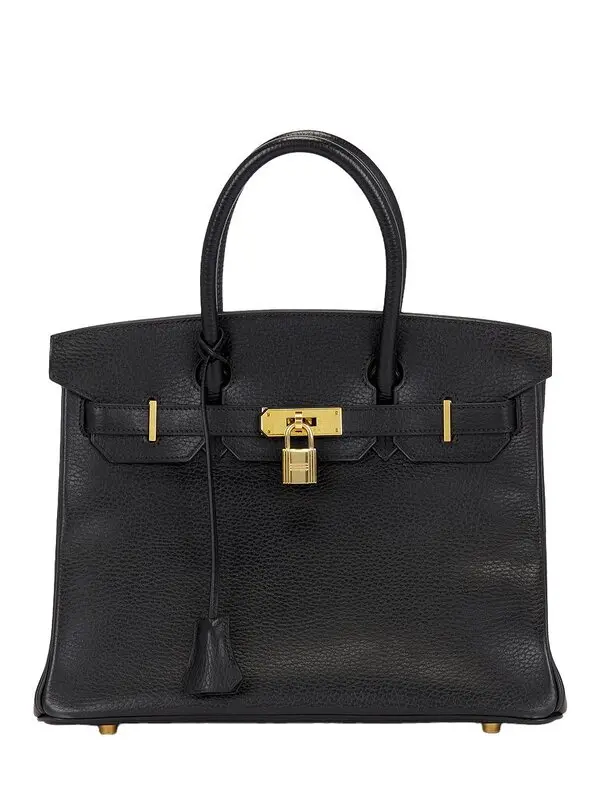 FWRD RENEW Hermes Ardennes Birkin 30 Retourne Handbag - Noir