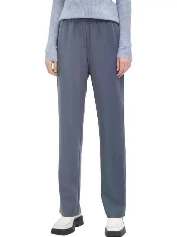 SAMSOE SAMSOE Elasticated-waistband Trousers - Grey
