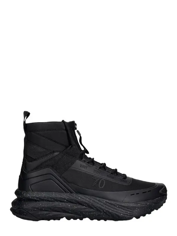 EA7 Crusher Sonic Tortoise 7.0 High-top Sneakers - Black