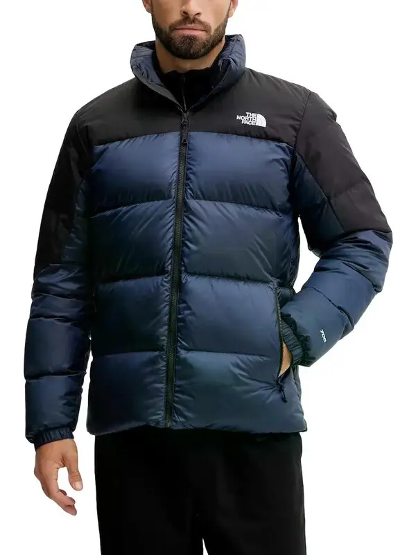 The North Face Logo-embroidered Padded Jacket - Blue