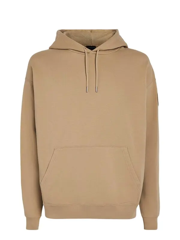Canada Goose Organic Cotton Tonal Rove Hoodie - Beige