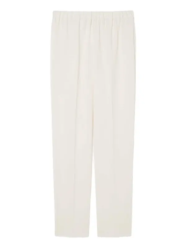 Marina Rinaldi Cady Tailored Trousers - White