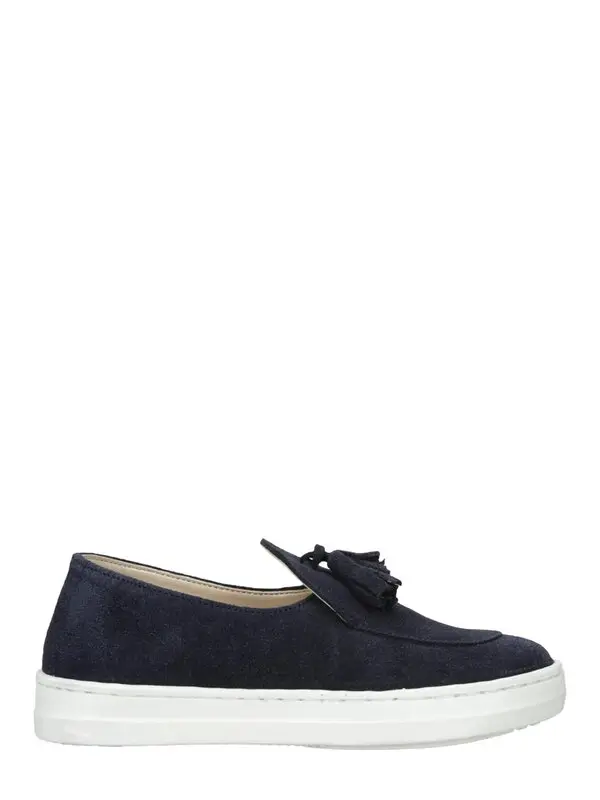 BABYWALKER Suede Tassel Loafers - Blue