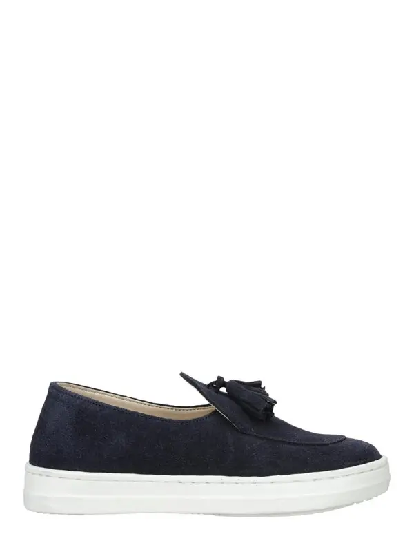 BABYWALKER Suede Tassel Loafers - Blue