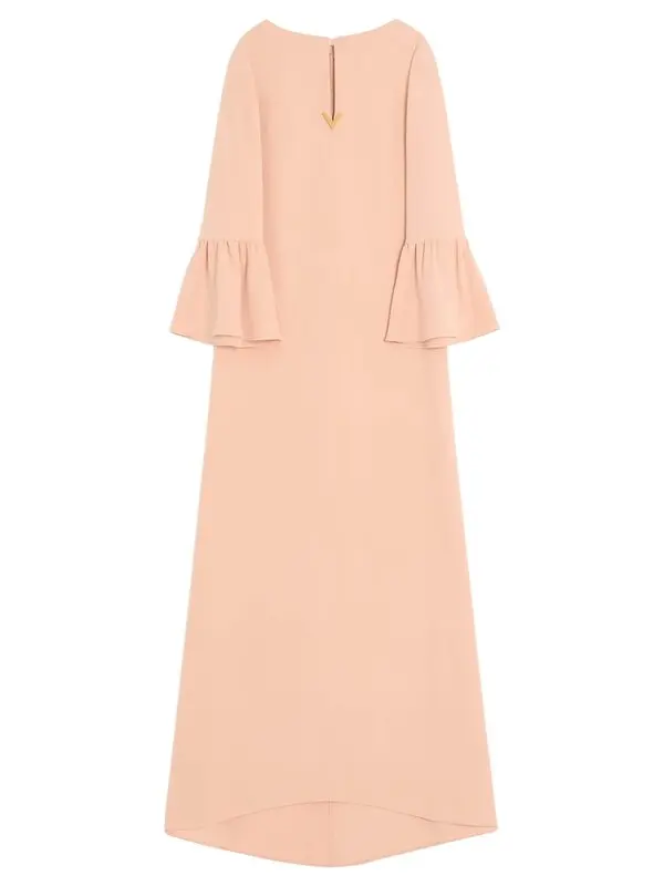 Valentino Garavani Silk A-line Gown - Orange