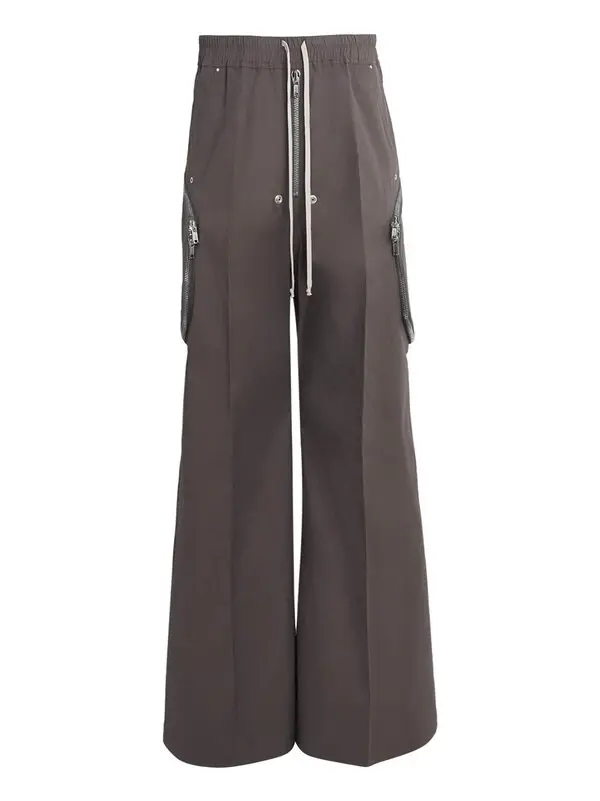 Rick Owens Heizer Belas Cargo Trousers - Brown