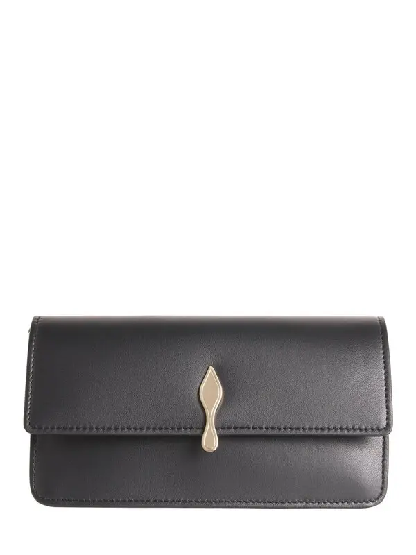 CHRISTIAN LOUBOUTIN Betina Mini Leather Cross-body Bag - Black
