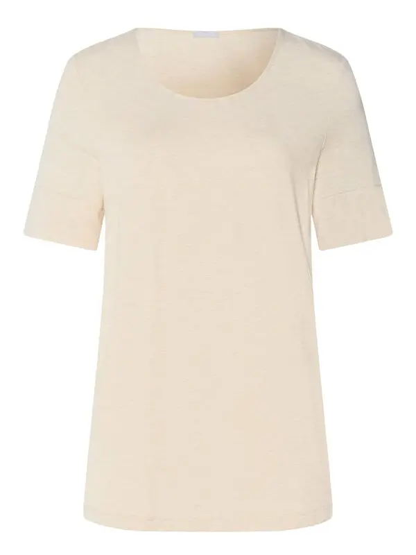 Hanro Natural Elegance T-shirt - Beige