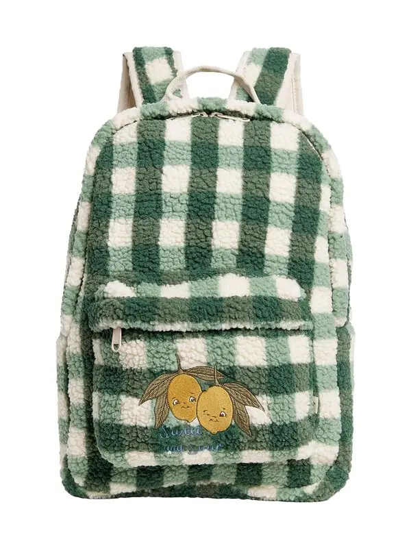 KONGES SLOJD Jody Teddy Backpack - Green