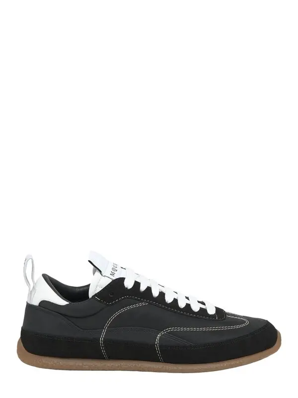 Alexander McQueen Ec1 Leather Sneakers - Black
