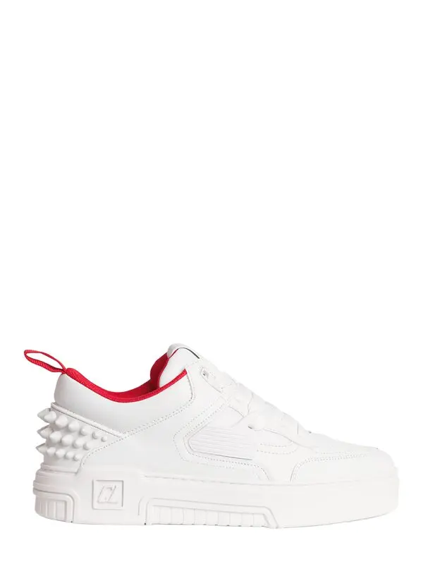 CHRISTIAN LOUBOUTIN Astroloubi Leather Sneakers - White