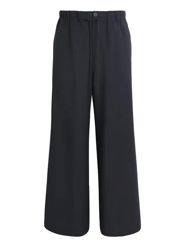 LE17SEPTEMBRE Wide-leg Trousers - Navy