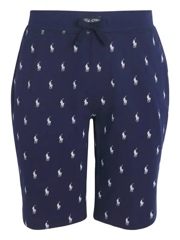 Polo Ralph Lauren Cotton Polo Pony Pyjama Shorts - Navy