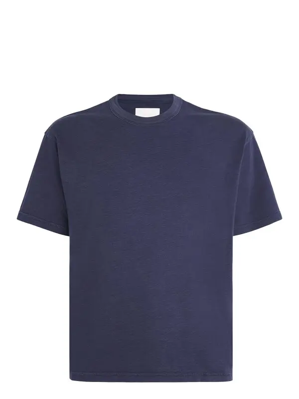 Citizens Of Humanity Organic Cotton Boxy T-shirt - Navy