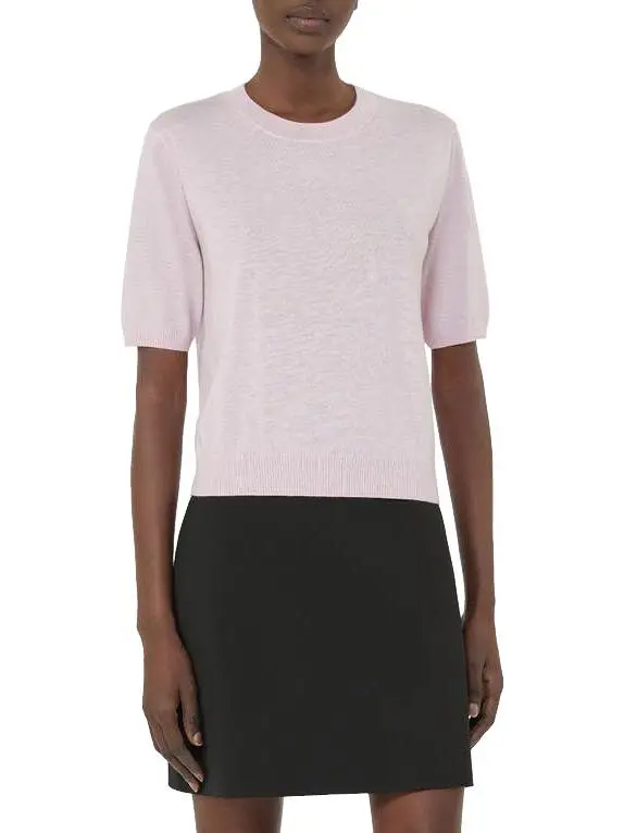 Max Mara Wool And Cashmere Crewneck Sweater - Pink