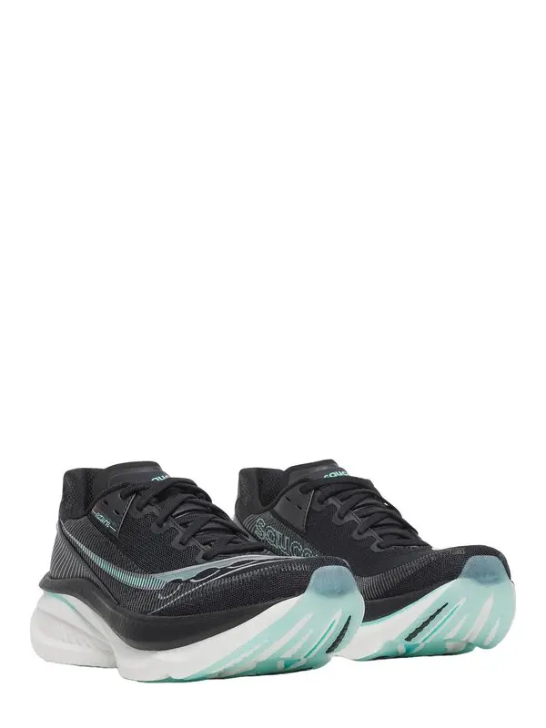 Saucony Endorphin Azura Running Shoe - Black/aqua