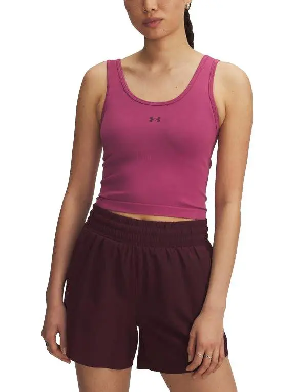 Under Armour Vanish Seamless Tank - Fuchsia/maroon/maroon