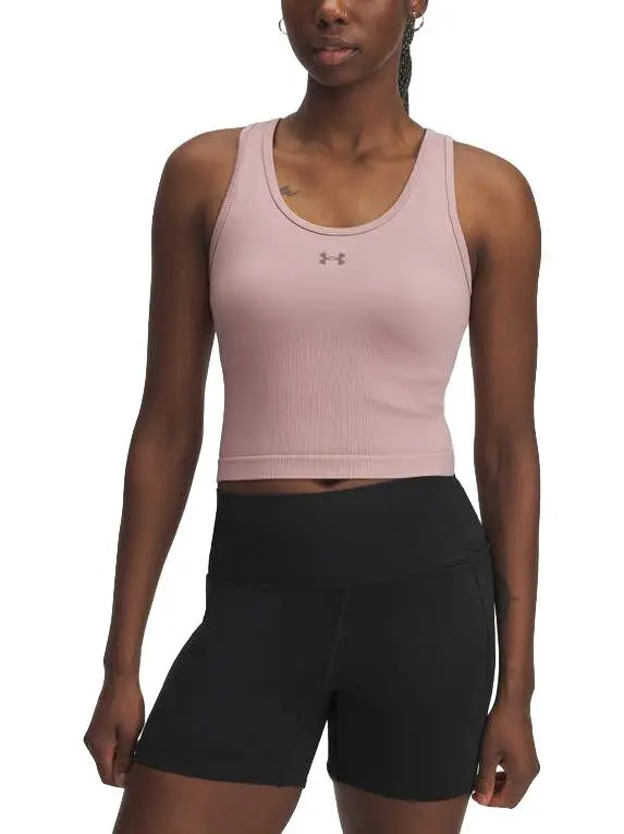 Under Armour Vanish Seamless Tank - Pink/taupe/taupe