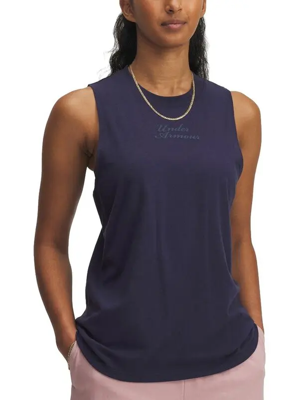 Under Armour Graphic Tank - Midnight Navy/navy