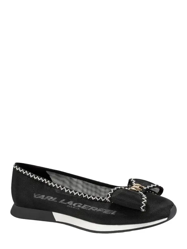 Karl Lagerfeld Paris Macklin Ballet Flat - Black
