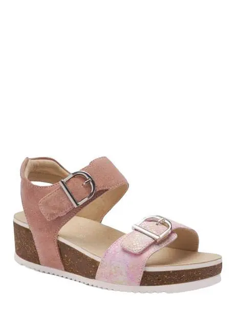 ARA Nova Platform Wedge Sandal - Pink