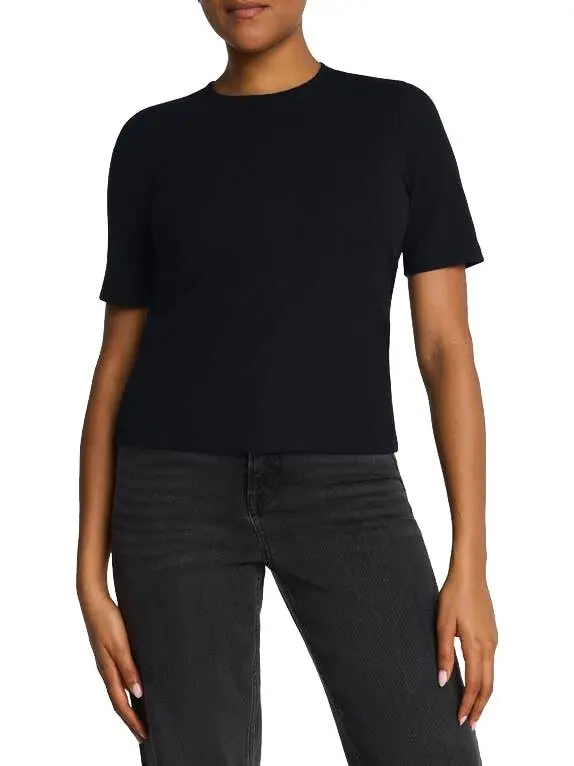 Spanx Crewneck Tee - Classic Black