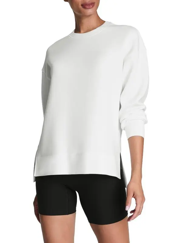 Spanx Airessentials Crewneck Sweatshirt - Powder
