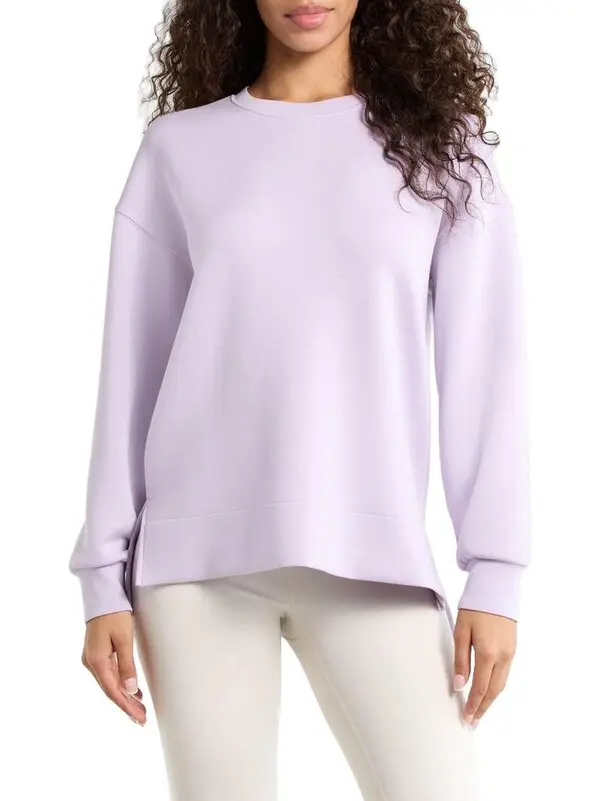 Spanx Airessentials Crewneck Sweatshirt - Verbena