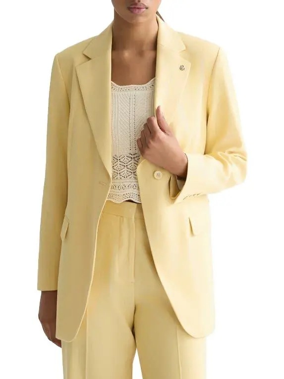 Scotch & Soda One-button Blazer - Parsnip