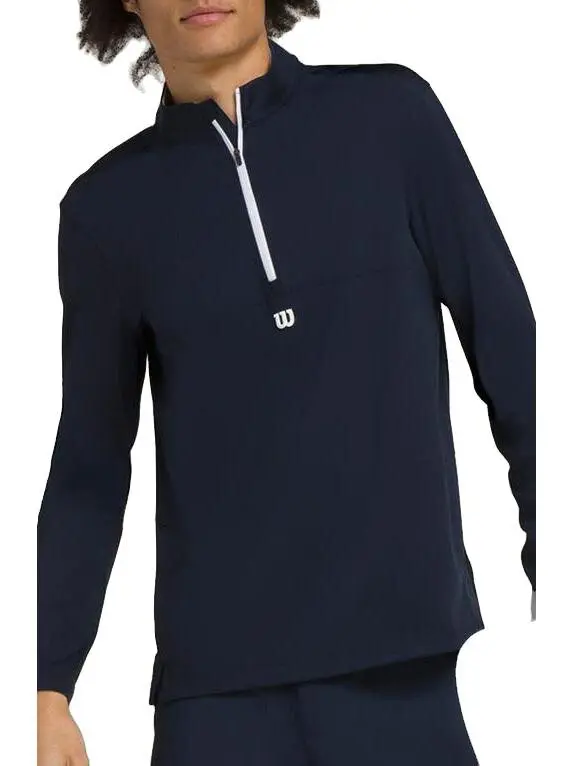 Wilson Elevate Performance Half Zip Pullover - Classic Navy
