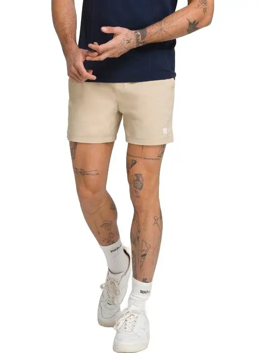 Wilson Tennis Volley 6-inch Shorts - Safari