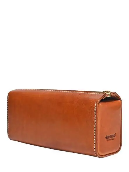 OLD TREND Portable Leather Utility Box - Caramel