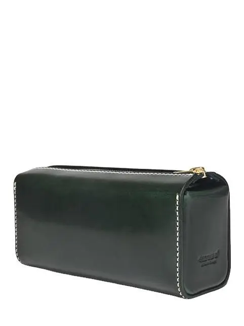 OLD TREND Portable Leather Utility Box - Kale