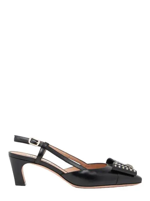 Bally B-bow Slingback Pumps - Black