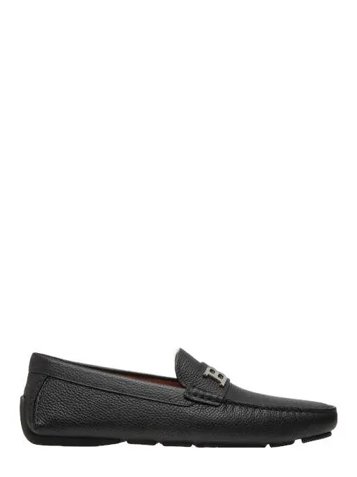 Bally Calf Leather Driver - Black