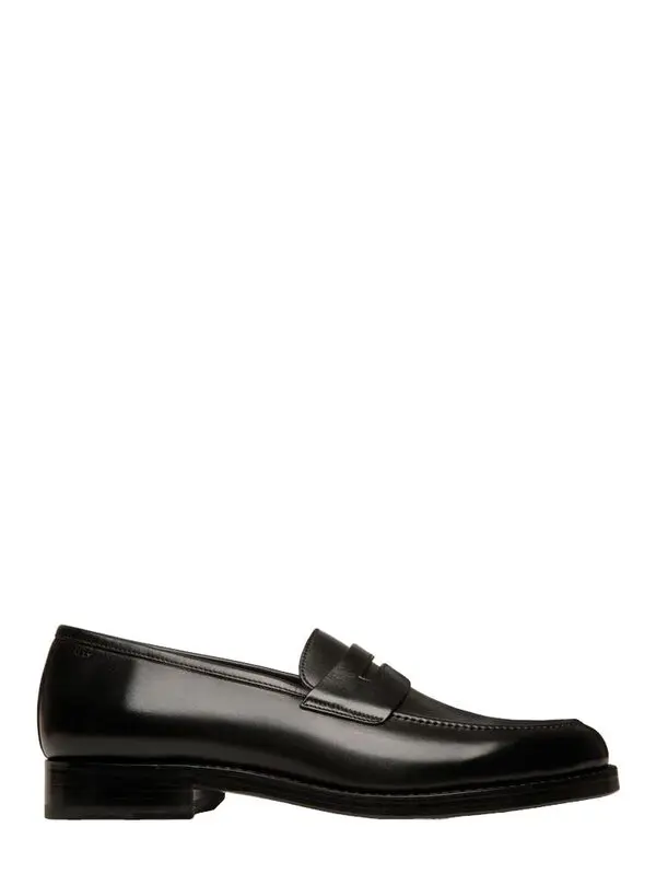 Bally Loafer In Leather - Black