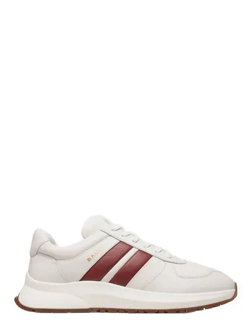 Bally Outline Leather Sneakers - White