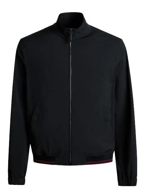 Bally Blouson In Water-resistant Fabric - Blue