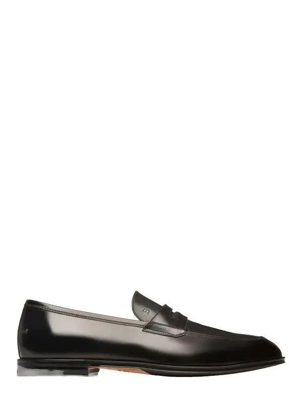 Bally Webb Penny Loafer In Calf Leather - Black