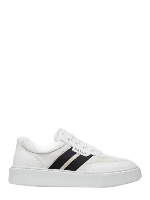 Bally Leather Sneaker - White